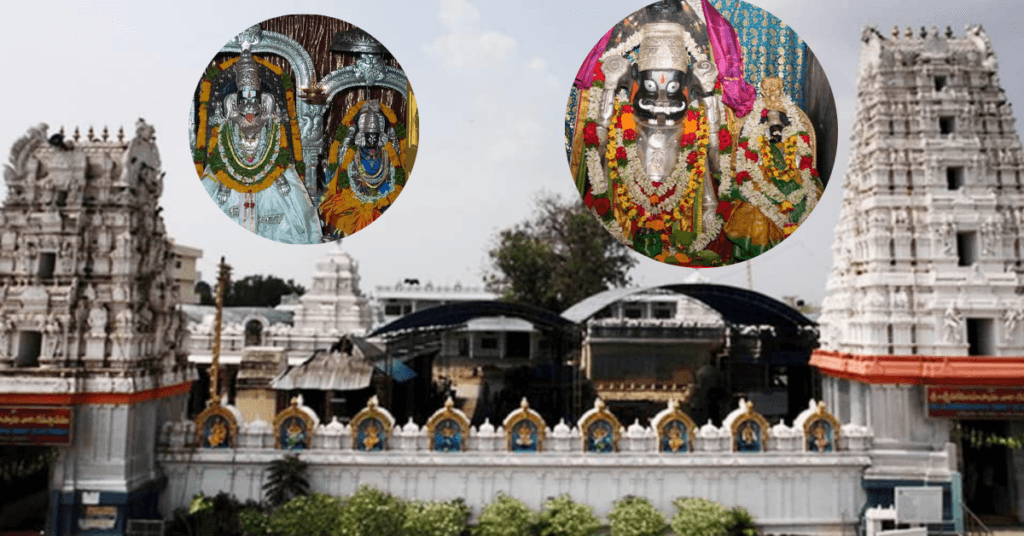 The Three Divine Forms of Lord Narasimha at Dharmapuri Temple